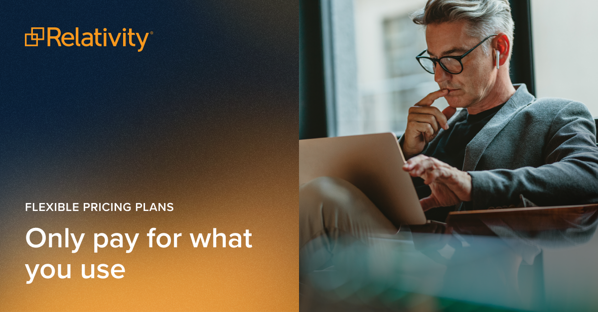 eDiscovery Software Pricing | Relativity