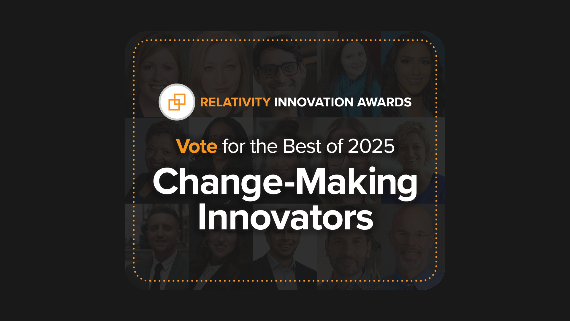 Vote for the Change-Making Individual Finalists for the 2025 Innovation ...