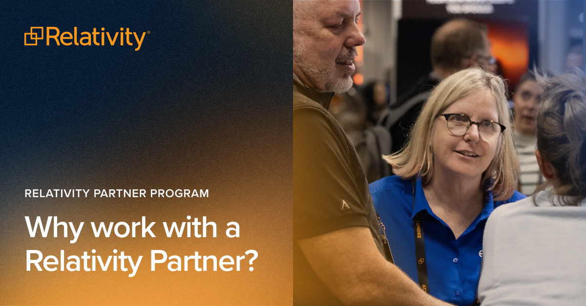 Why Work with a Relativity Partner