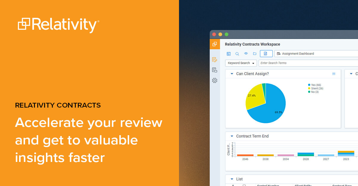 Contract Review Software | Relativity Contracts